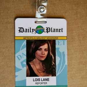 Smallville DAILY PLANET ID Badges Fan Art (clark Kent, Lois Lane, Chloe ...