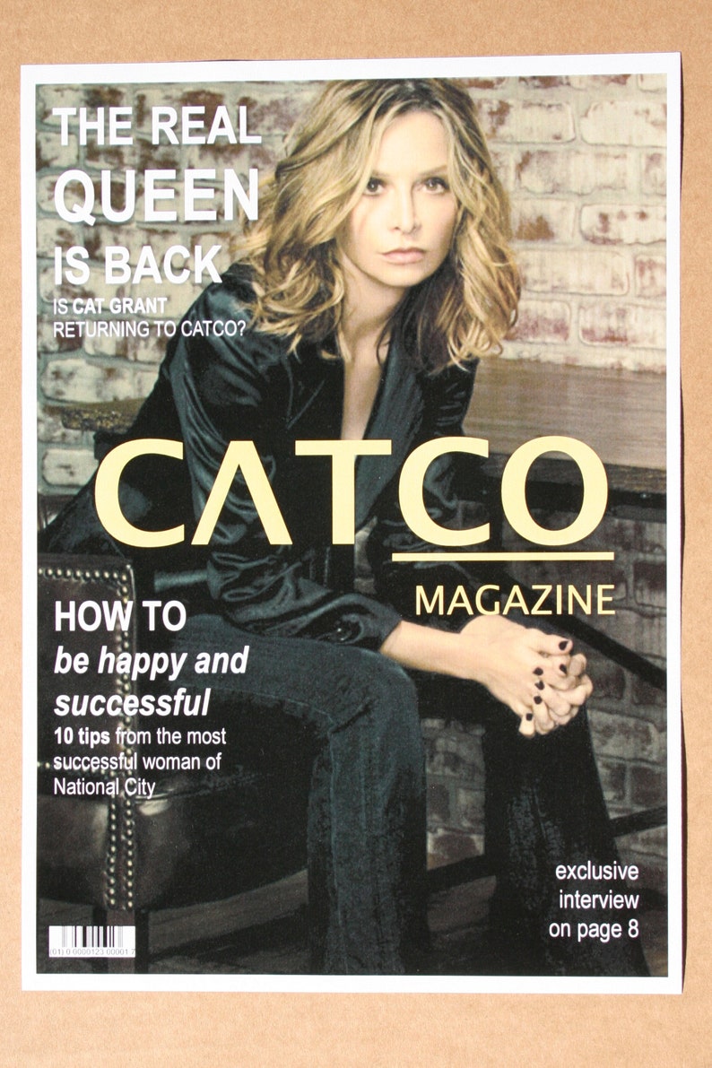 ALL SUPERGIRL ARTICLES Fan Art catco Magazine - Etsy