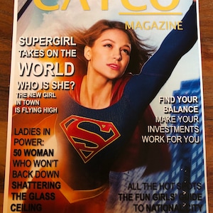 ALL SUPERGIRL ARTICLES Fan Art catco Magazine - Etsy