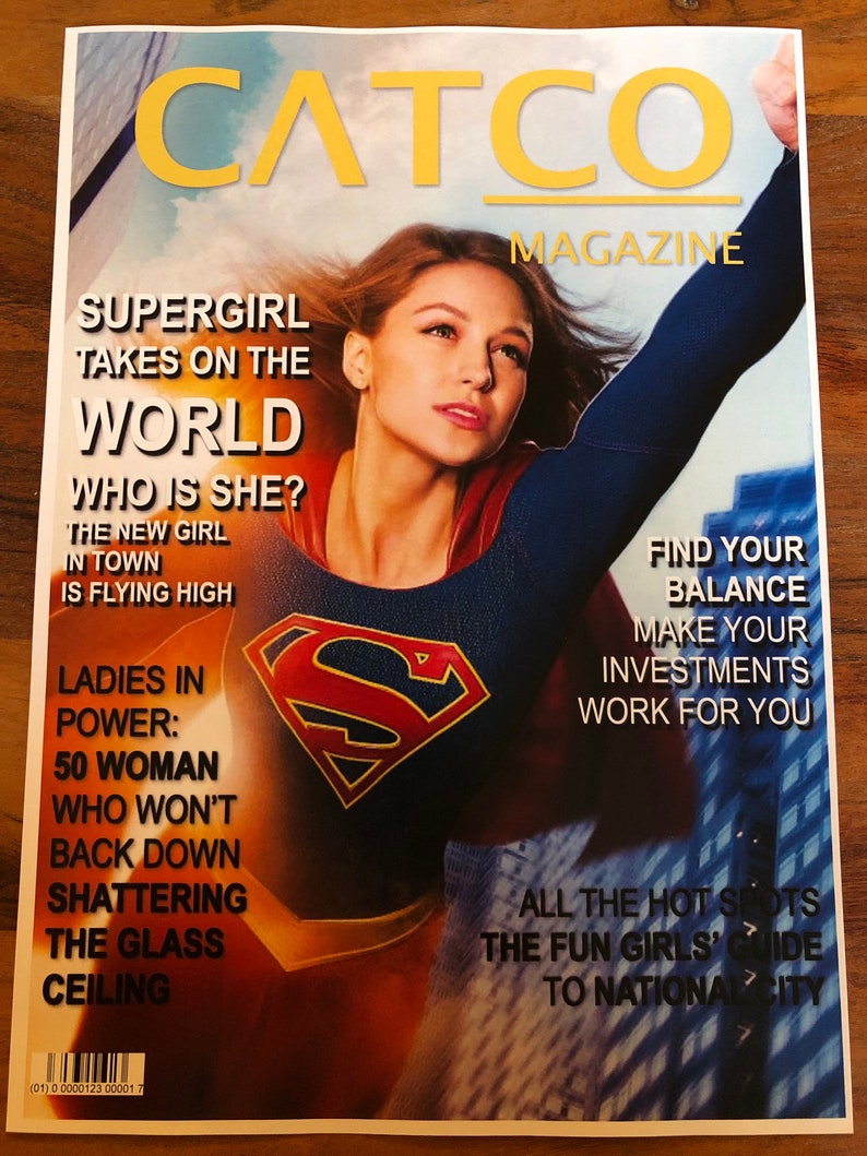 ALL SUPERGIRL ARTICLES Fan Art catco Magazine - Etsy