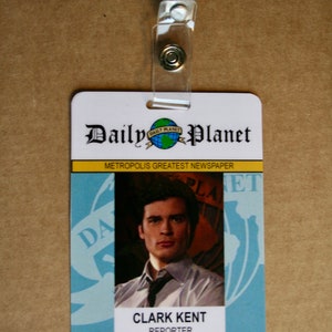 Smallville DAILY PLANET ID Badges Fan Art Clark Kent, Lois Lane, Chloe ...