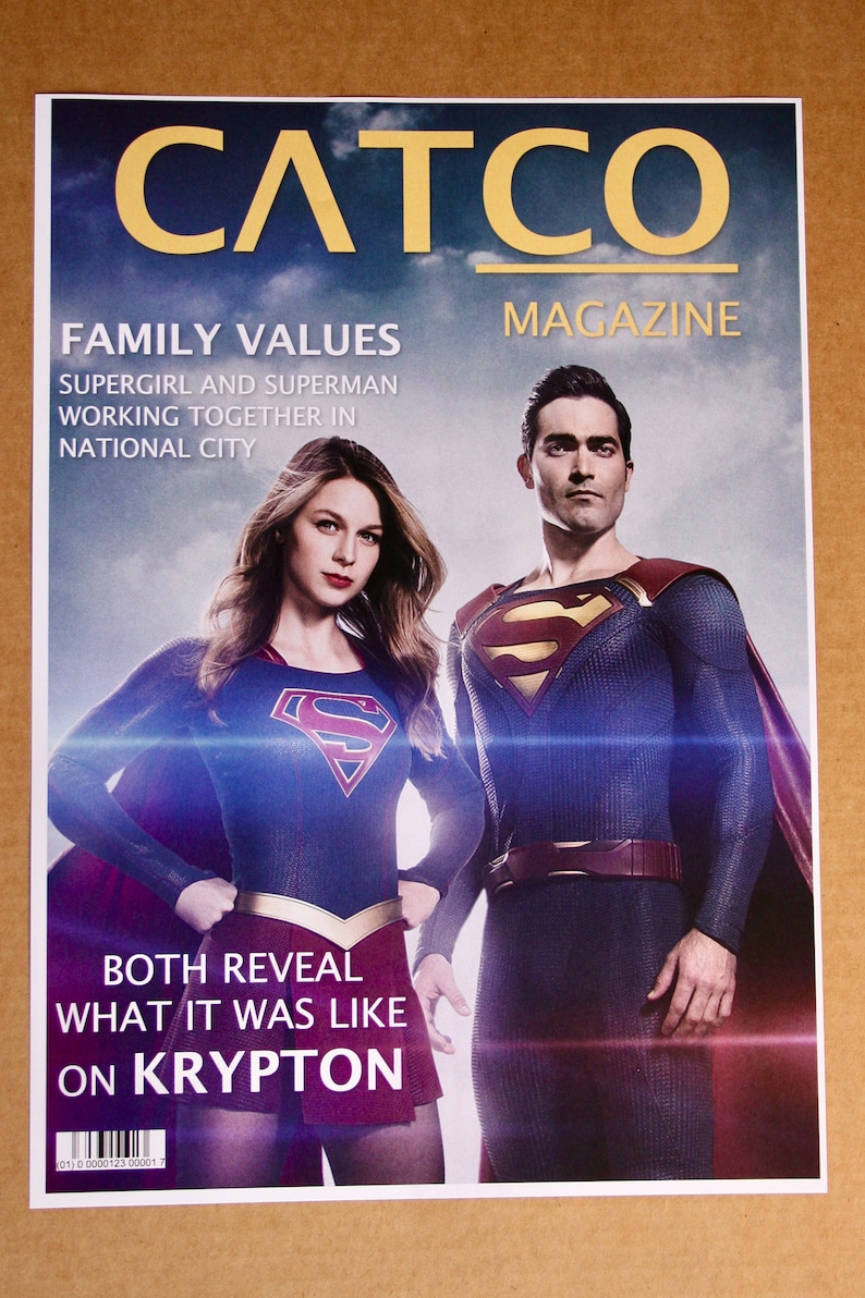 ALL SUPERGIRL ARTICLES Fan Art catco Magazine - Etsy