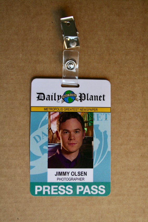 Clark Kent Press Pass