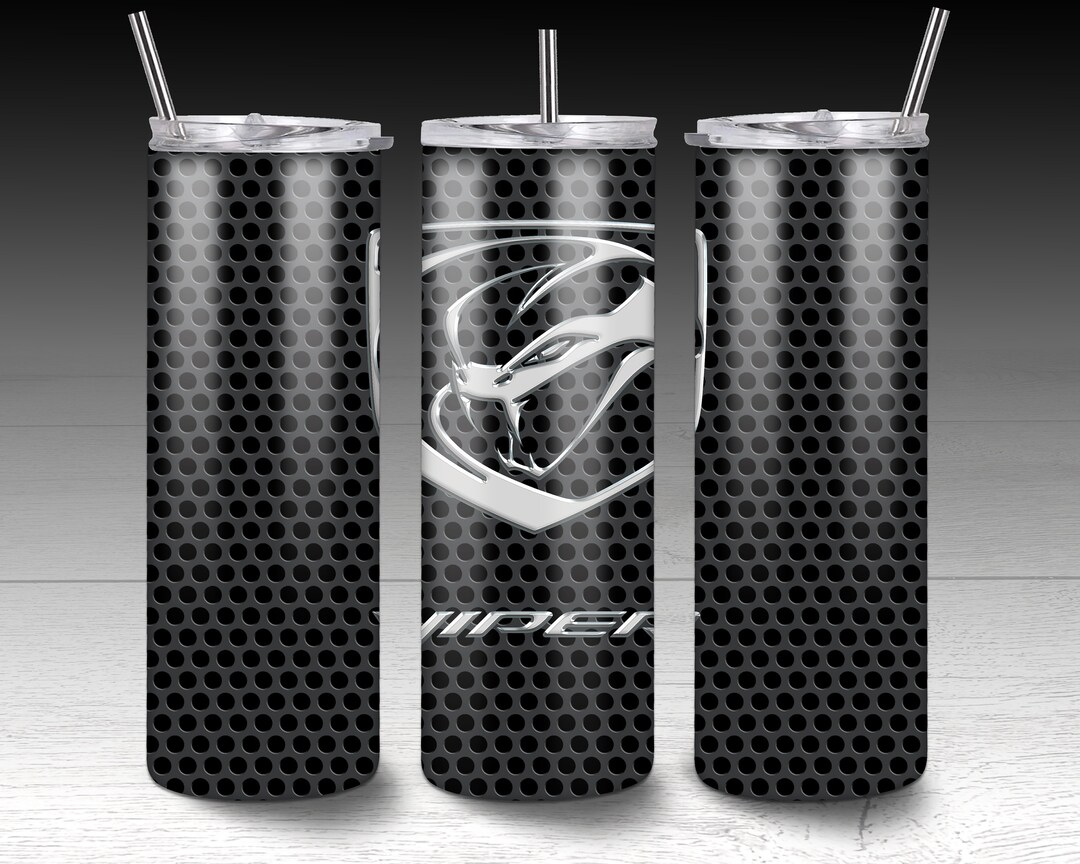 20 Oz Skinny Tumbler Design Sublimation,dodge Viper Tumbler,dodge Viper ...