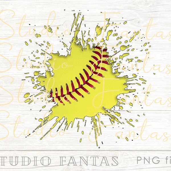 Softball Background - Etsy