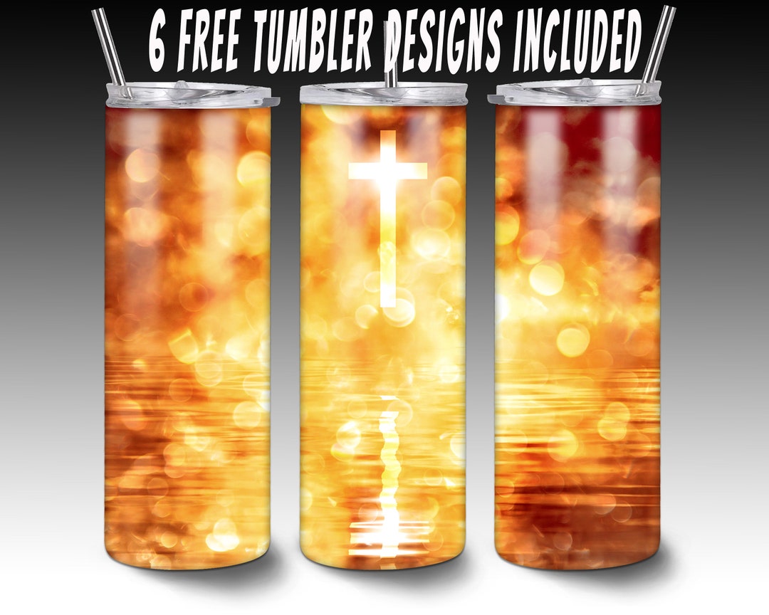 Tumbler Sublimation Designs Ready to Press,cross Tumbler Wrap,cross ...