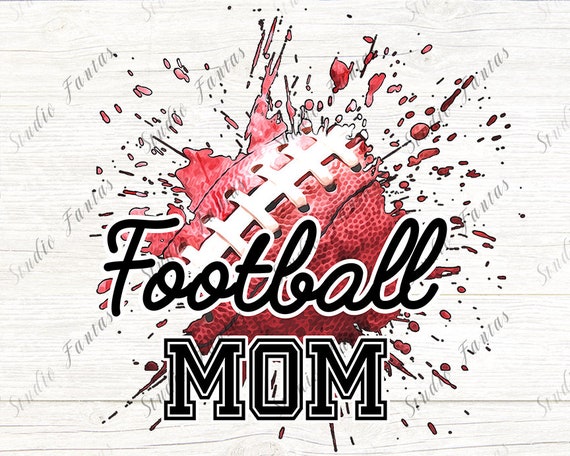 Football and Cheer Mom Pngfootball Mom Iron on - Etsy
