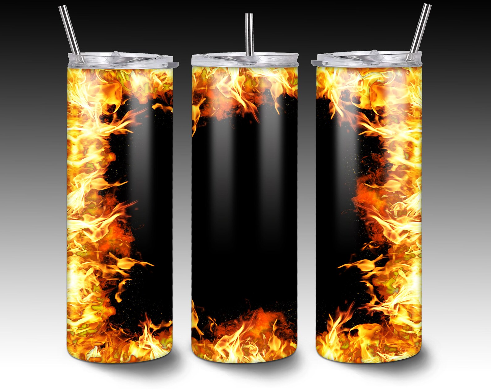 Fire Tumbler Wrap,fire Sublimation,fire Png,fire Tumbler Png ...