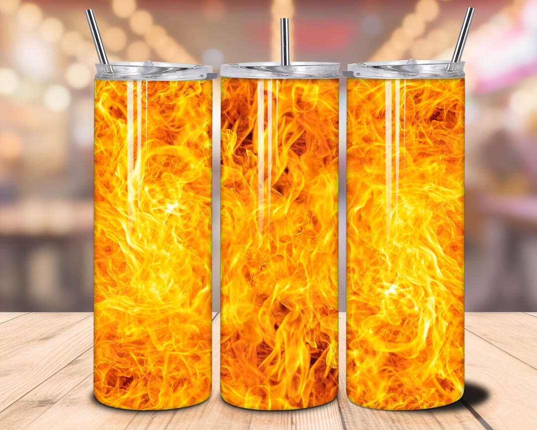 Fire Tumbler Wrap,fire Sublimation,fire Png,fire Tumbler Png,fire ...