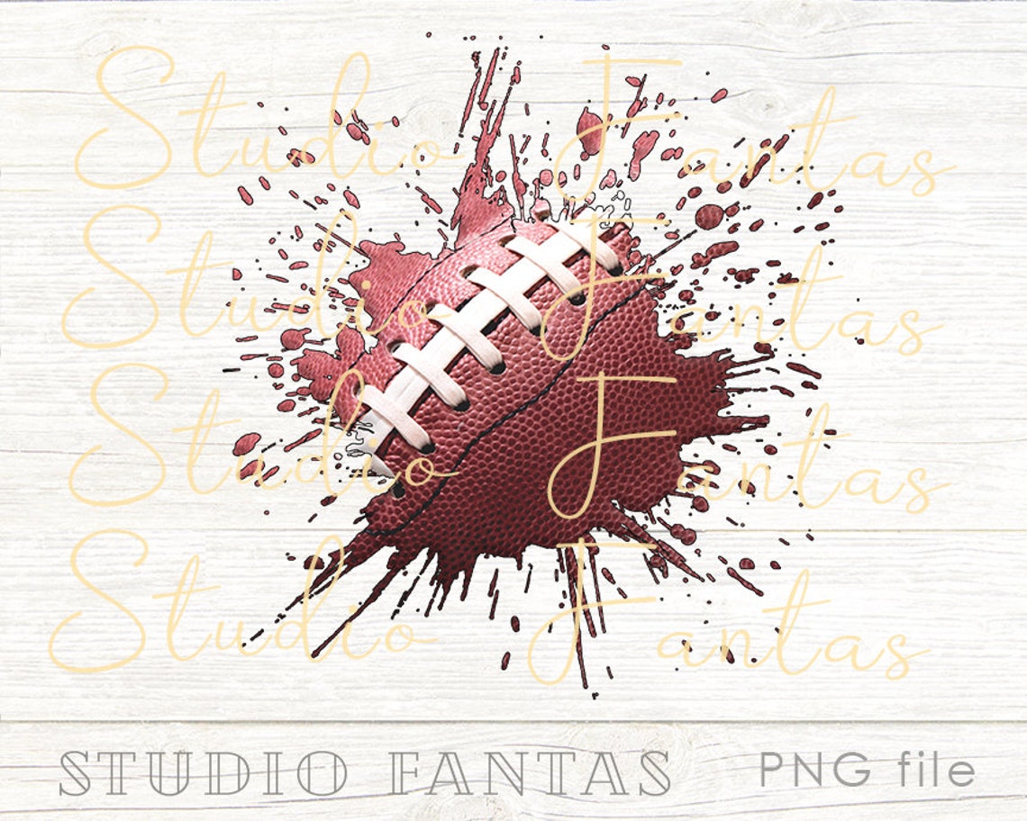 SUBLIMATION Png,design Sublimation,splatter Football,football Png ...