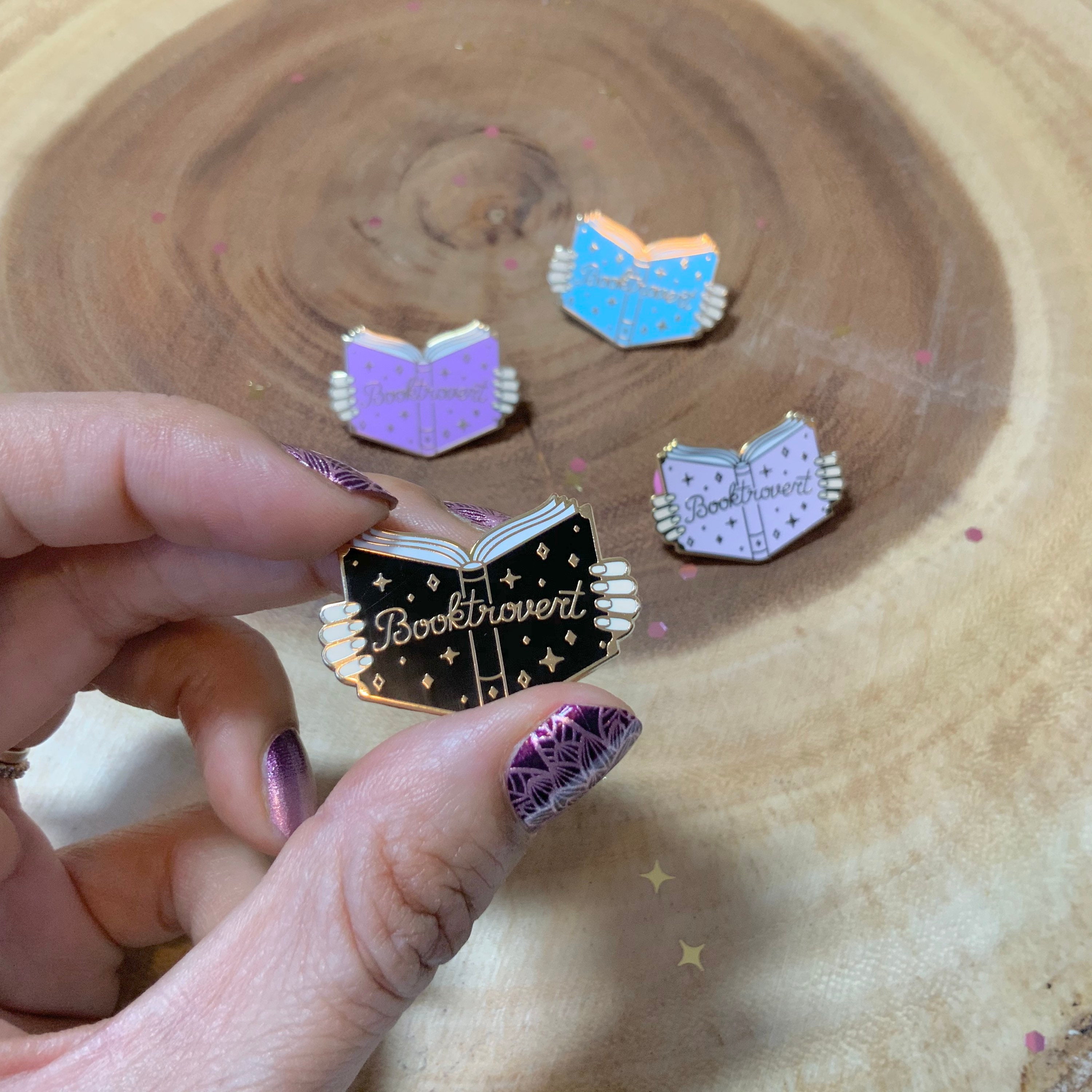 Adorable Book Enamel Pin for Introvert Reading Lovers Great | Etsy