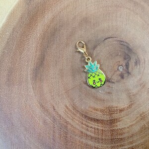 Mini Fruit Enamel Charms, so Tiny and Chubby, Great Gift or Stocking ...