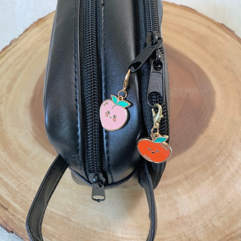 Mini Fruit Enamel Charms so Tiny and Chubby Great Gift or | Etsy