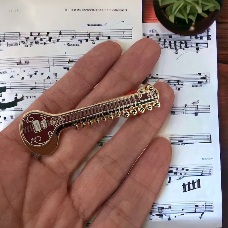 Music Enamel Pin - Etsy