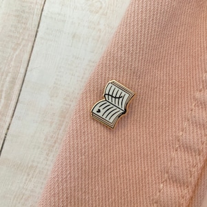 Mini Gold-plated Book Pins - Set of 3. Adorable Bookish Pin Gift. Great ...