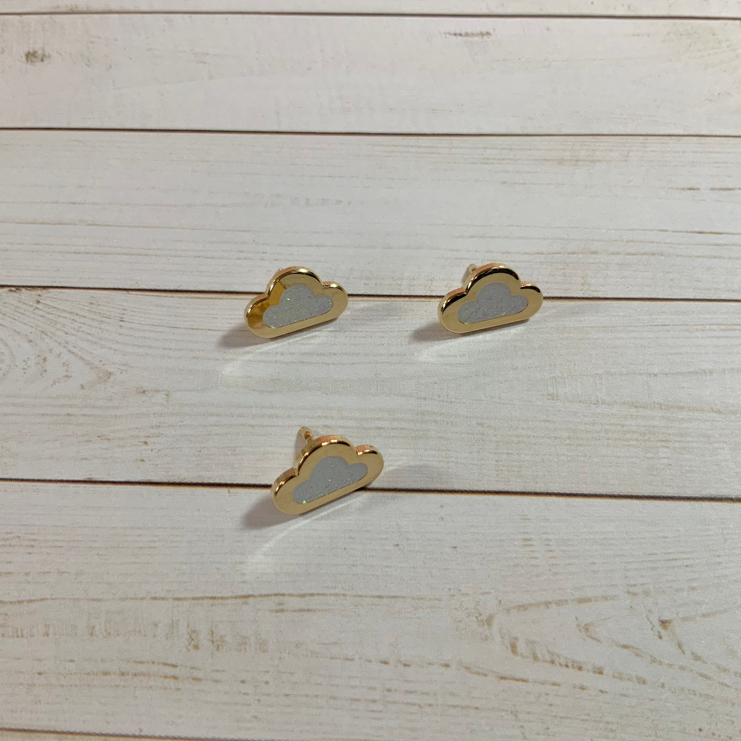 Cute Mini Kawaii Gold Plated Enamel Pin Set of 3. Great Little | Etsy