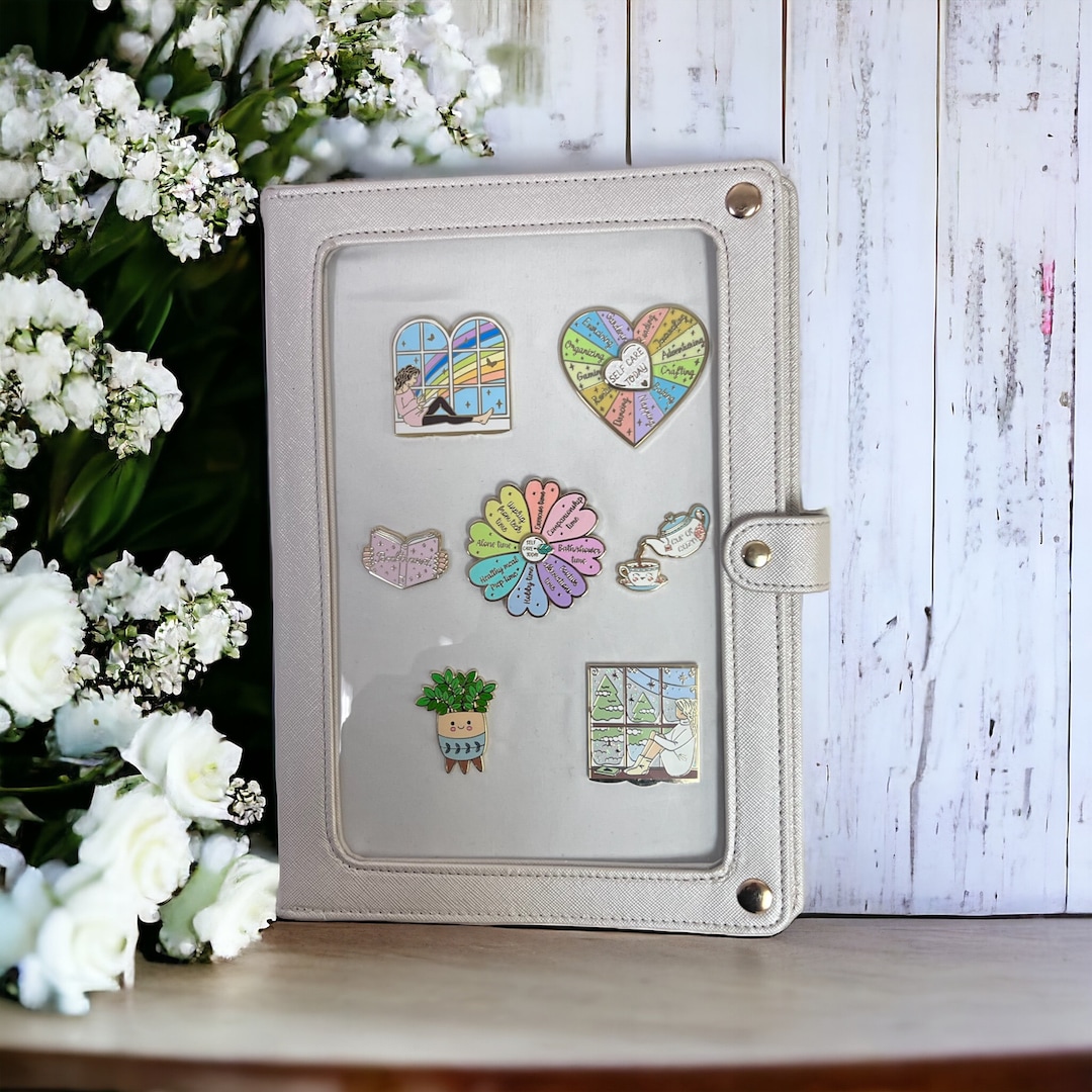 ITA Enamel Pin Folder Planner - A5 Size - Etsy