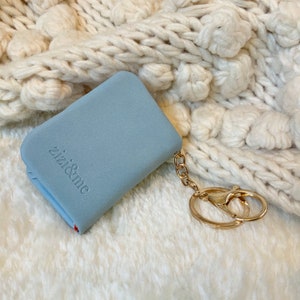 Pretty Vegan Leather Set of 4 Mini Notebooks With Keychain & Lobster ...