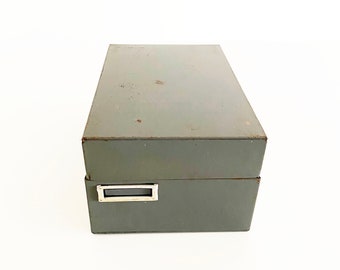 Index Card Box - Etsy
