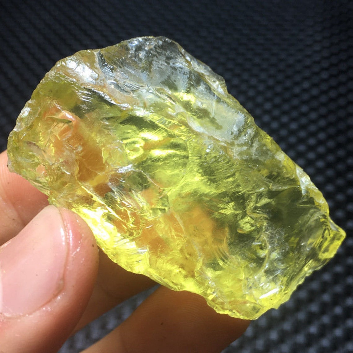 1pc Natural Big Size Raw Topaz Citrine Rough Stones Minerals | Etsy