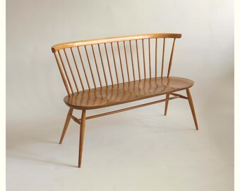 Mid Century Bench - Etsy UK