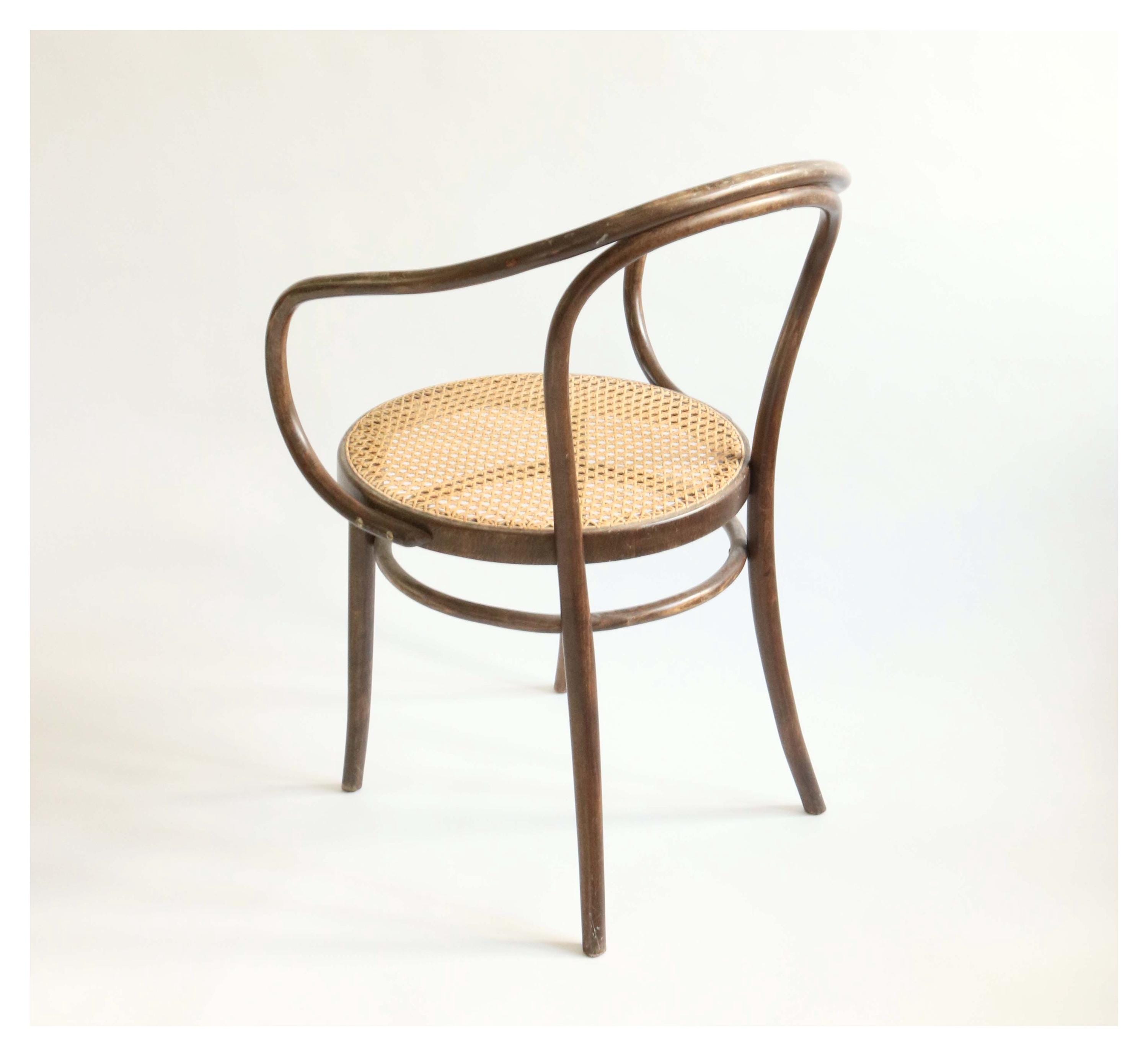 Vintage Thonet No.209 Bentwood Cane Chair C.1950 - Etsy UK