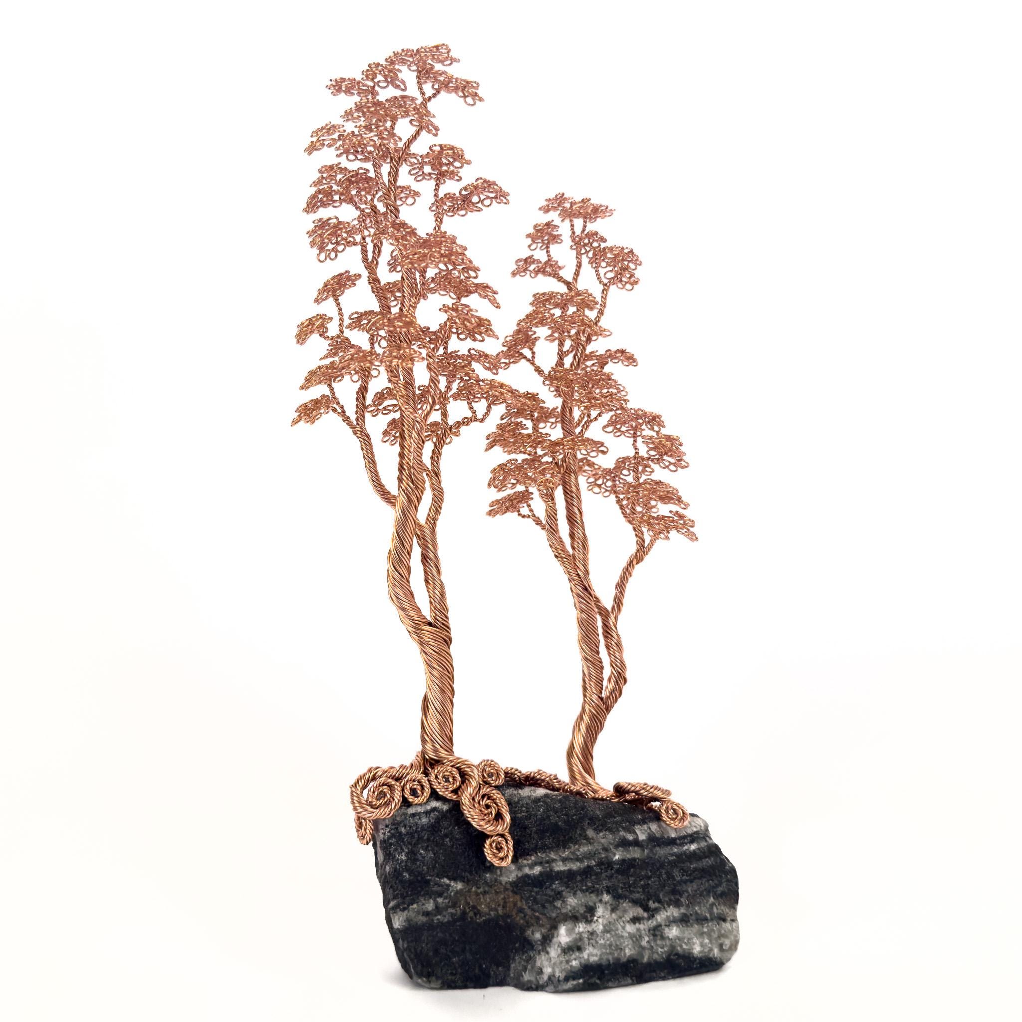 Wire Bonsai Tree Sculpture - Ally - Etsy
