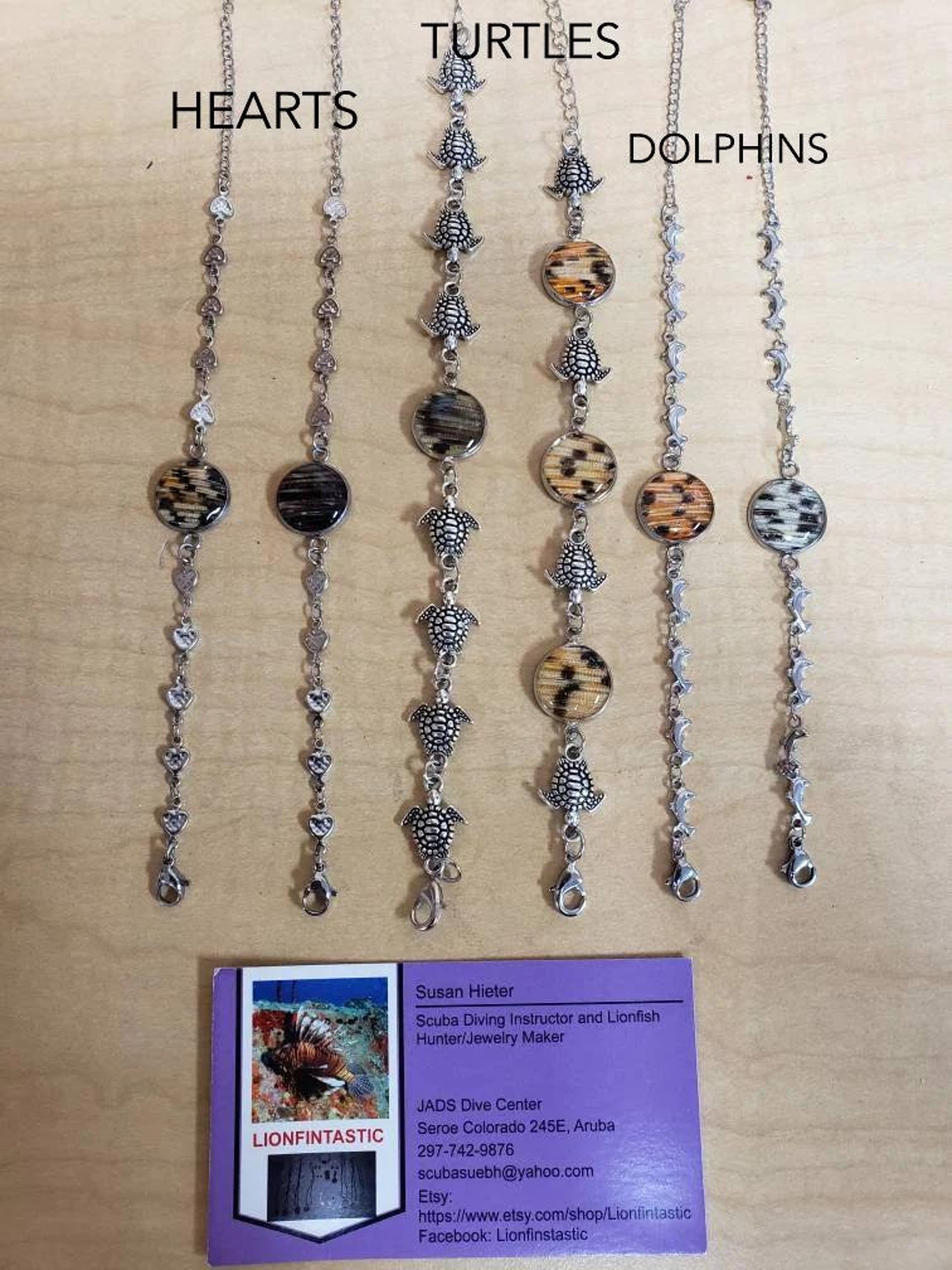 Pulsera de aleta de pez león: brazalete o cadena de aleación de metal ...