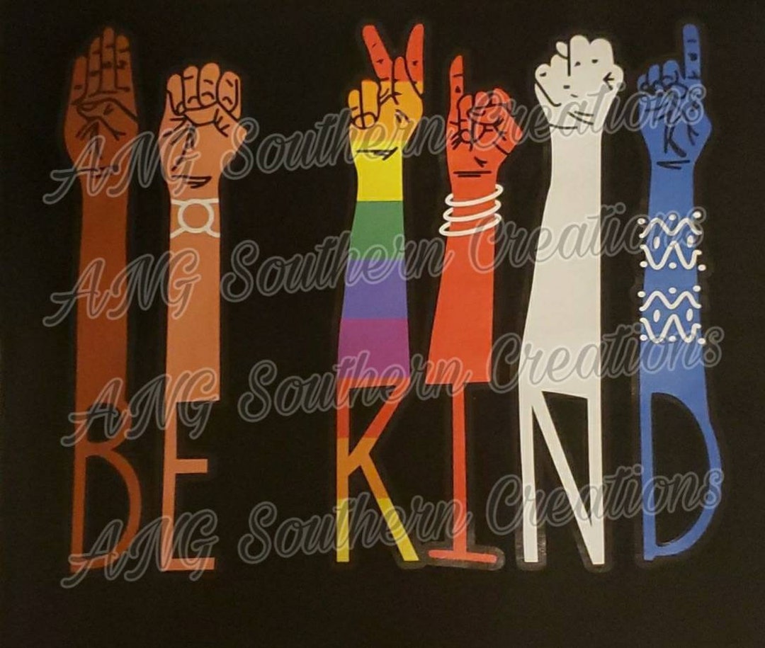 Be Kind, Diversity, Tshirt - Etsy