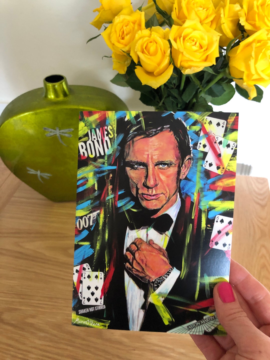 James Bond Card, Daniel Craig 007 Card / 007 Birthday Card - Etsy