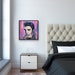 Large Elvis Presley 24 X 24 Inch Portrait Print, King of Rock Wall Art ...