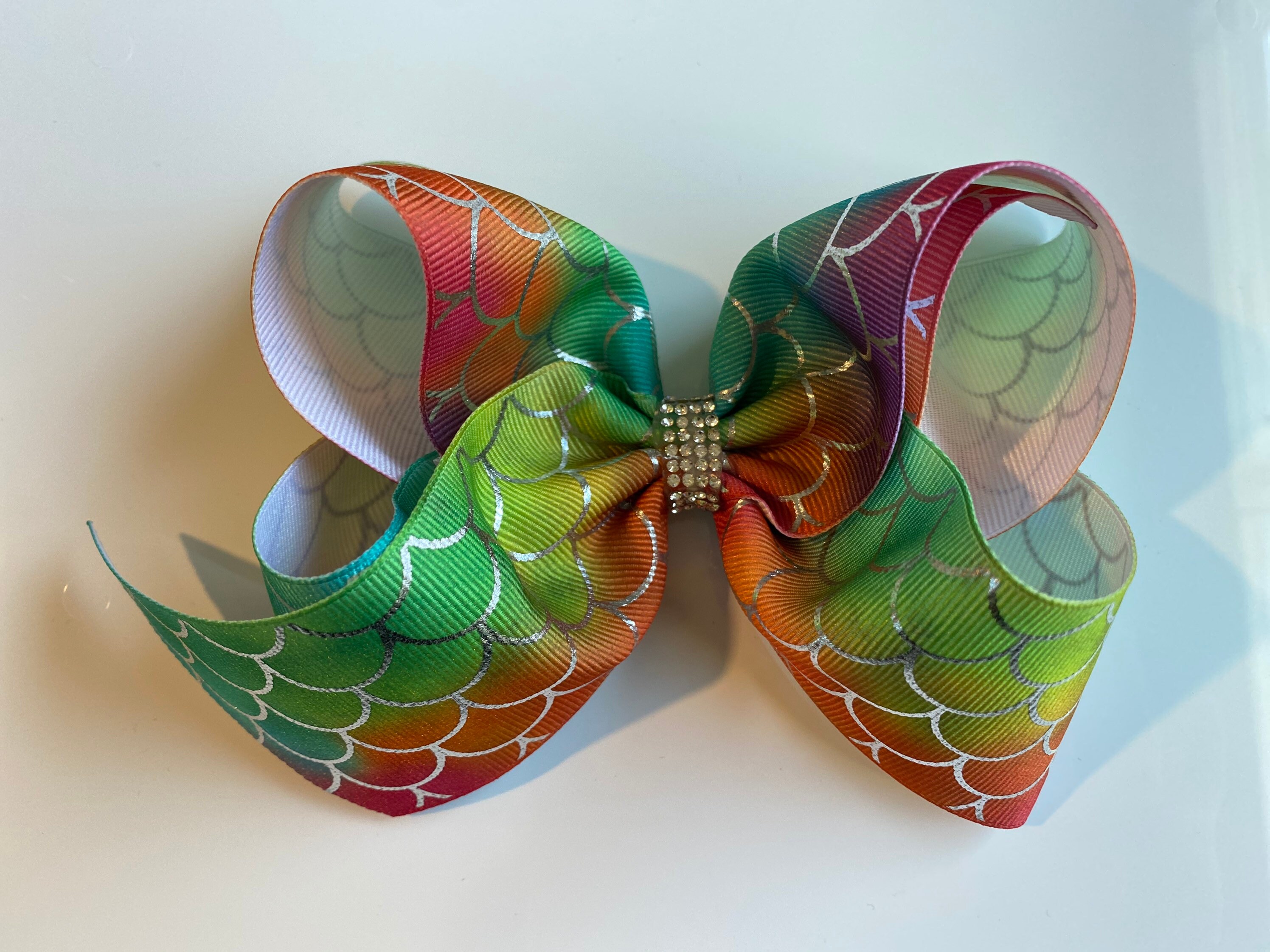Jojo Siwa Big Rainbow Mermaid Hair Bows | Etsy