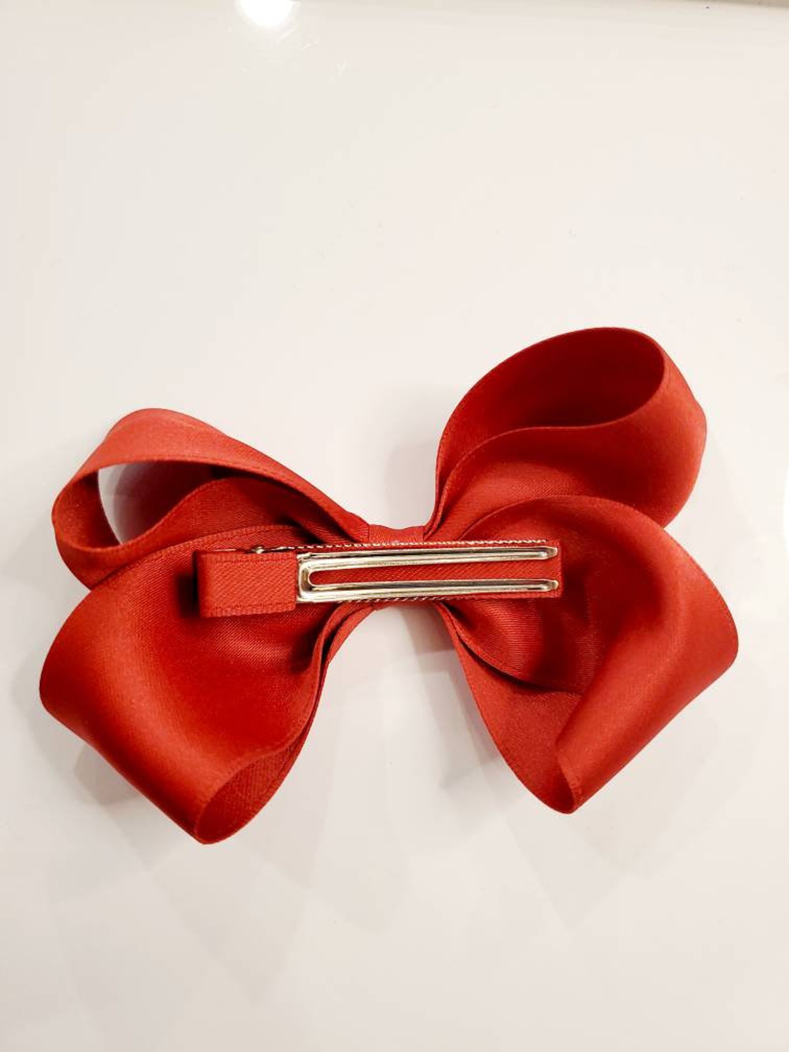 Boutique Bow Made With Double Face Matt Satin Ribbon in 26 | Etsy