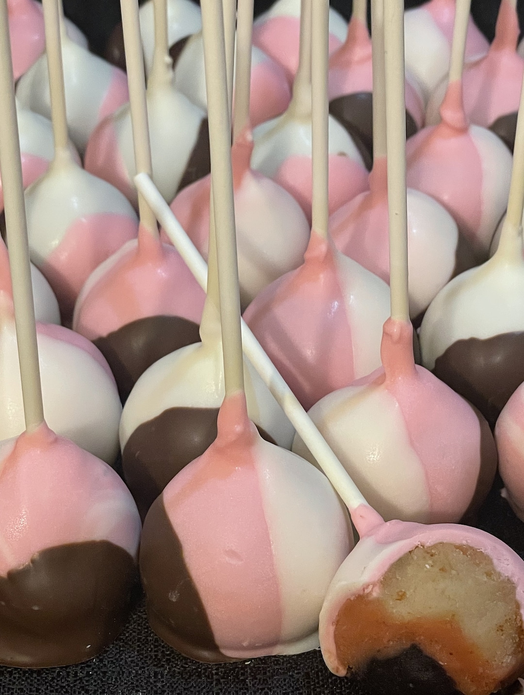 Neapolitan Cake Pops! - Etsy