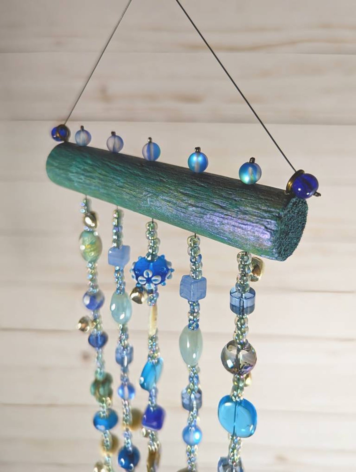 Custom Small Beaded Windchime Custom Gift or Memorial - Etsy