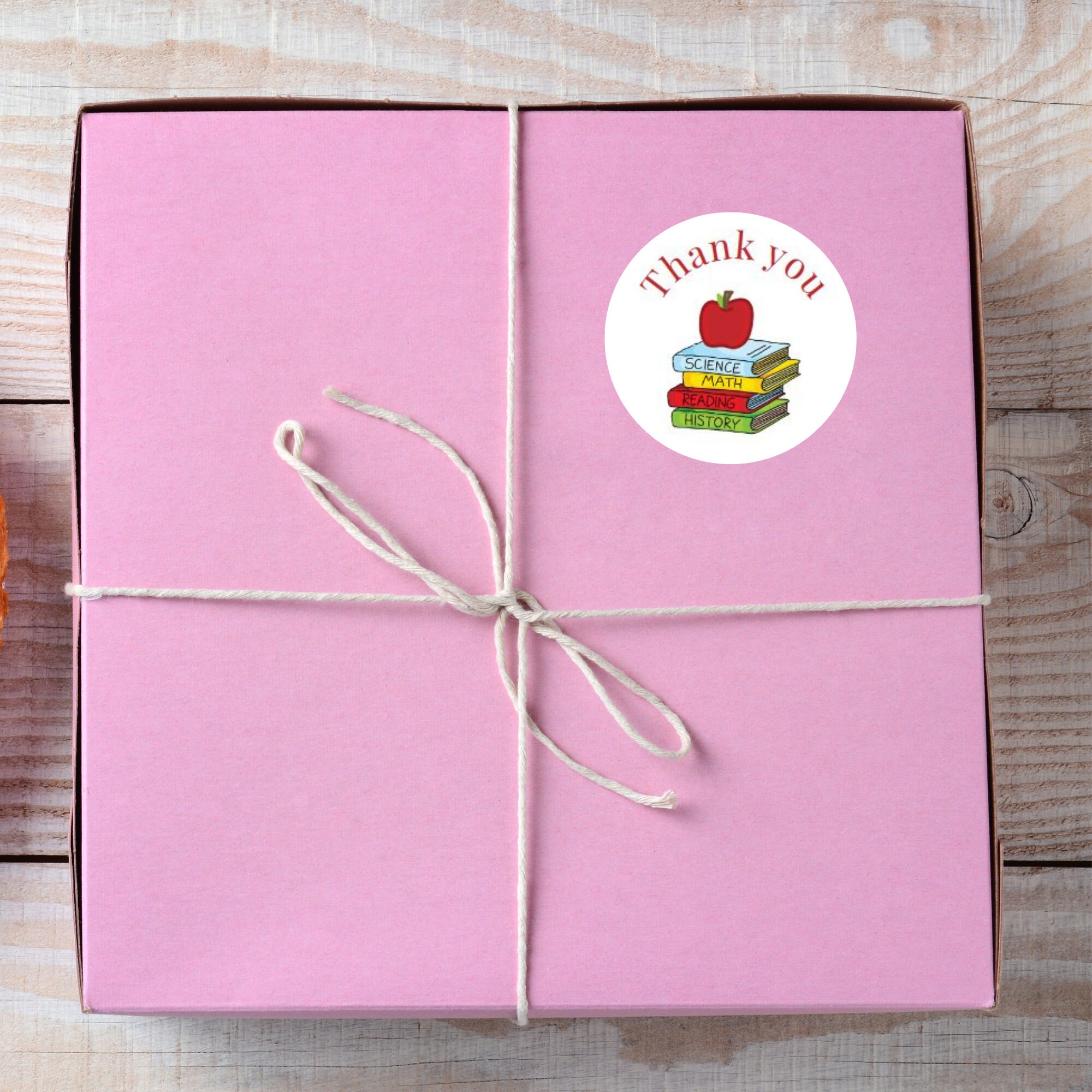 Thank You Teacher's Stickers baking Labels Cookie - Etsy