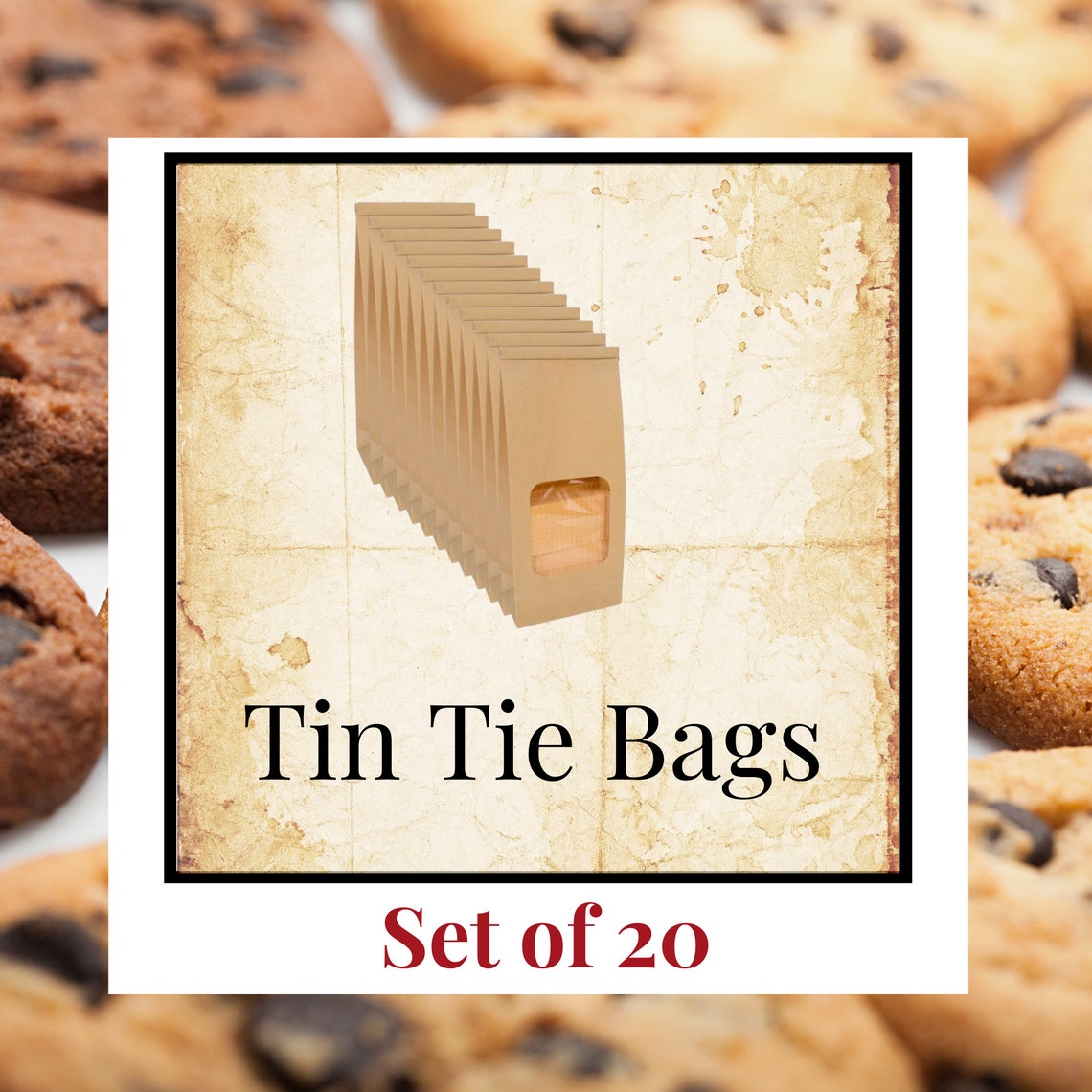 Cookie or Gift Exchange Bags and Personalized Stickers Great - Etsy