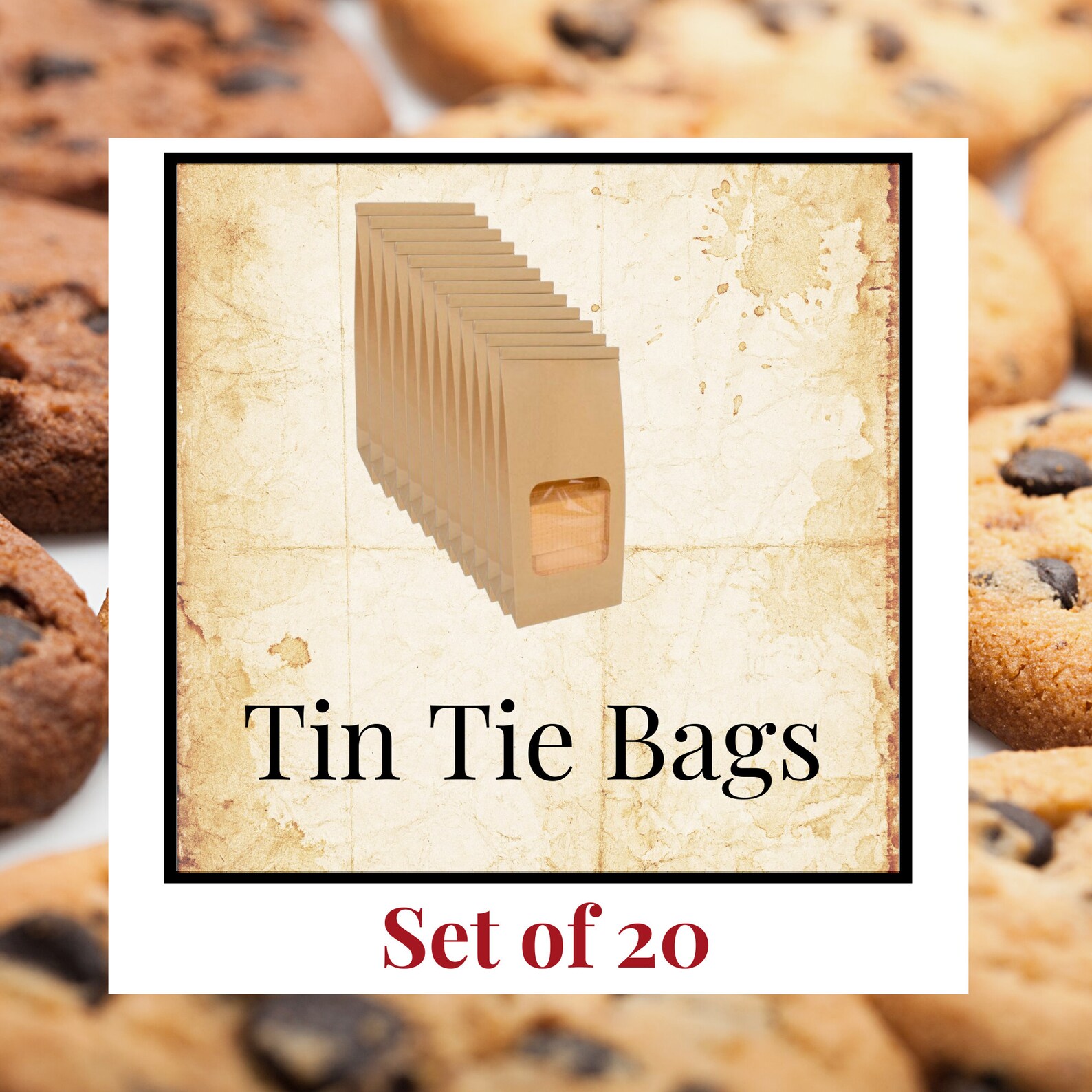 Cookie or Gift Exchange Bags and Personalized Stickers - Great for ...