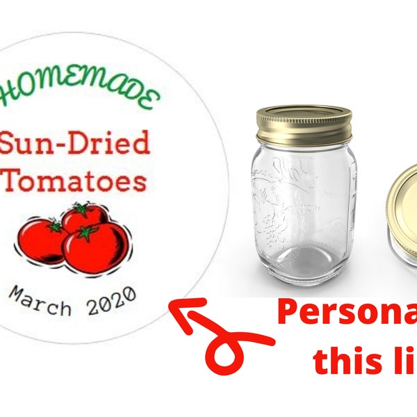Tomato Canning Label - Etsy