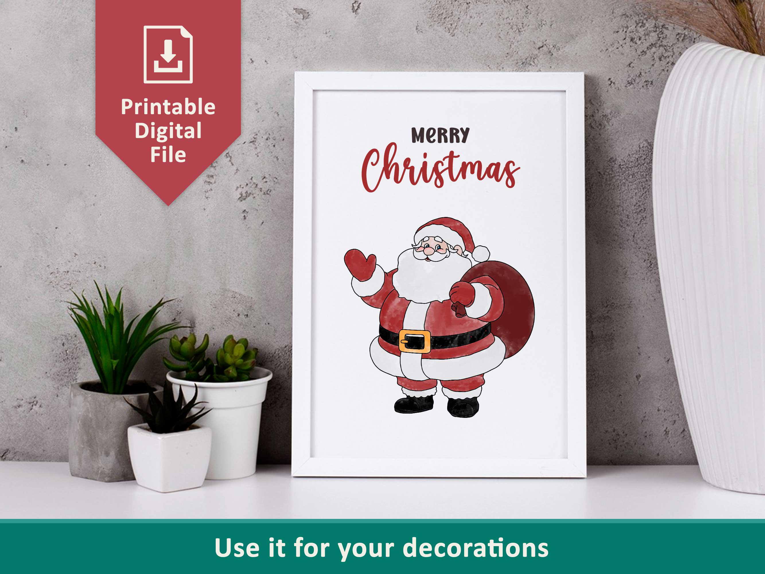 Dear Santa SVG & PNG Clipart | High-quality Santa Vector Perfect for ...