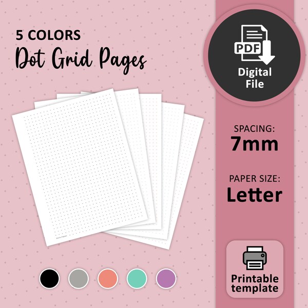 Grid Paper 7mm - Etsy