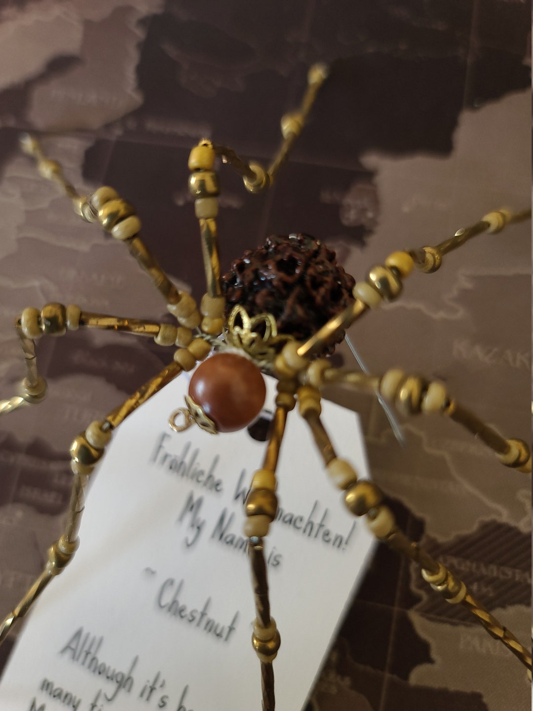 Chestnut - German Christmas Spiders - Etsy
