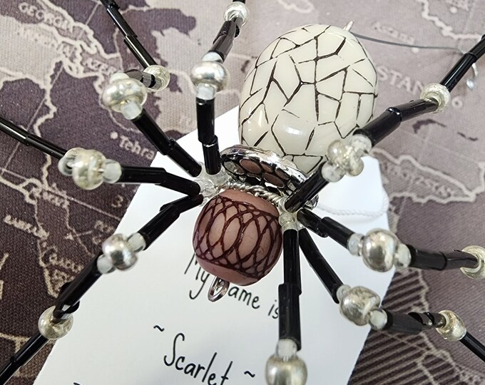 Scarlet - German Christmas Spiders - Etsy