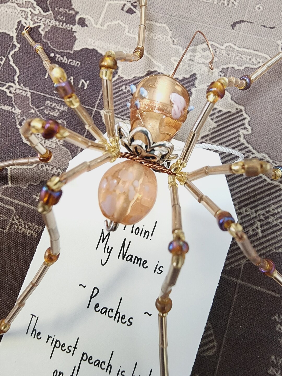 Peaches - German Christmas Spiders - Etsy
