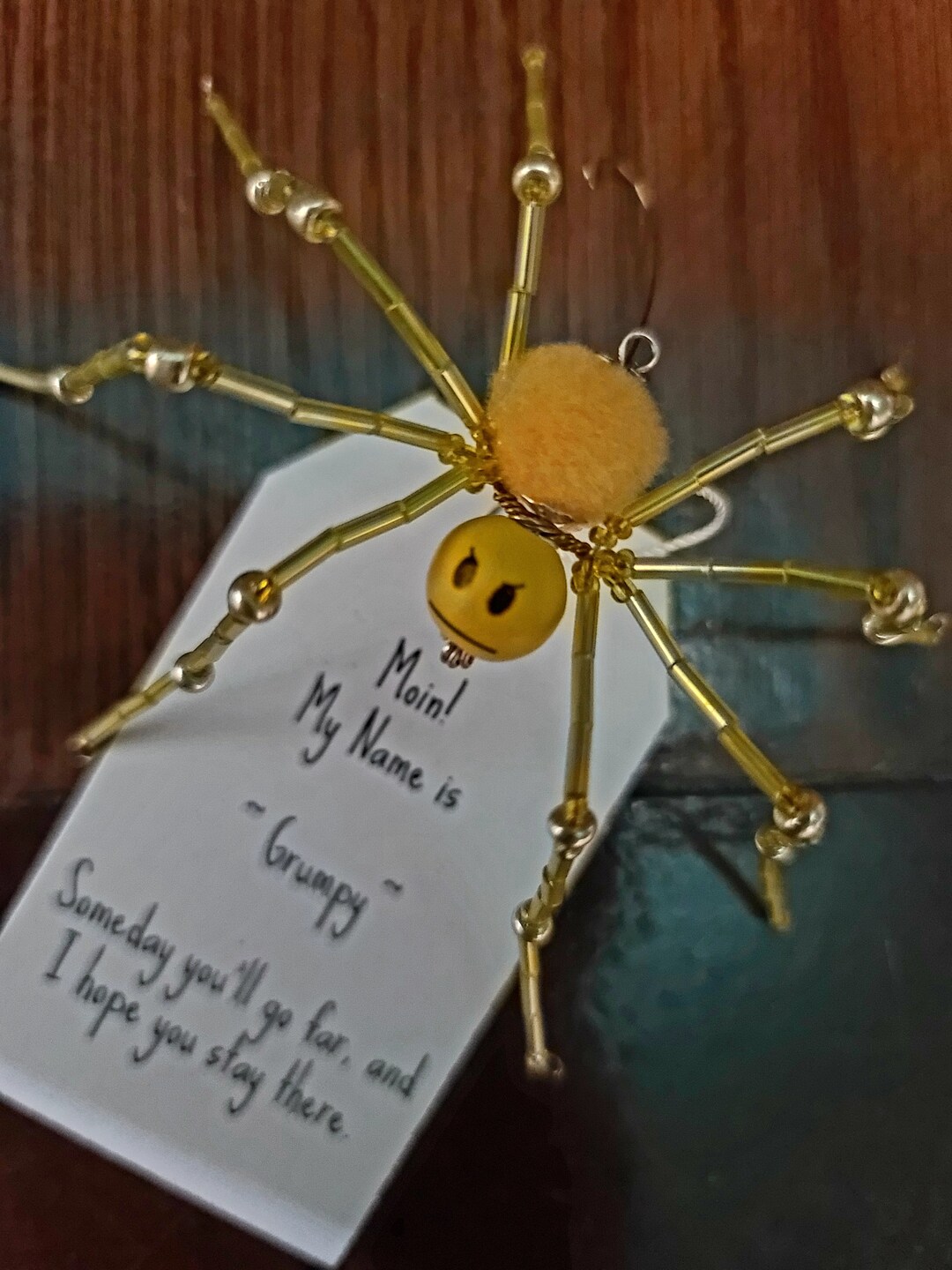 Grumpy - German Christmas Spider - Etsy