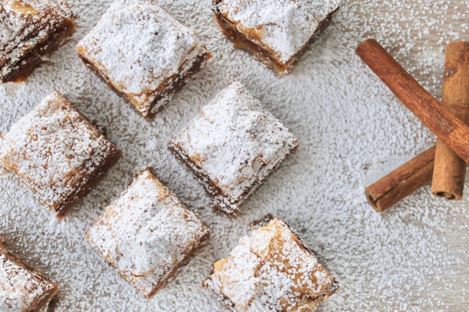 Cinnamon Bun Baklava Lebanese Sweets Baklawa Cinnamon | Etsy