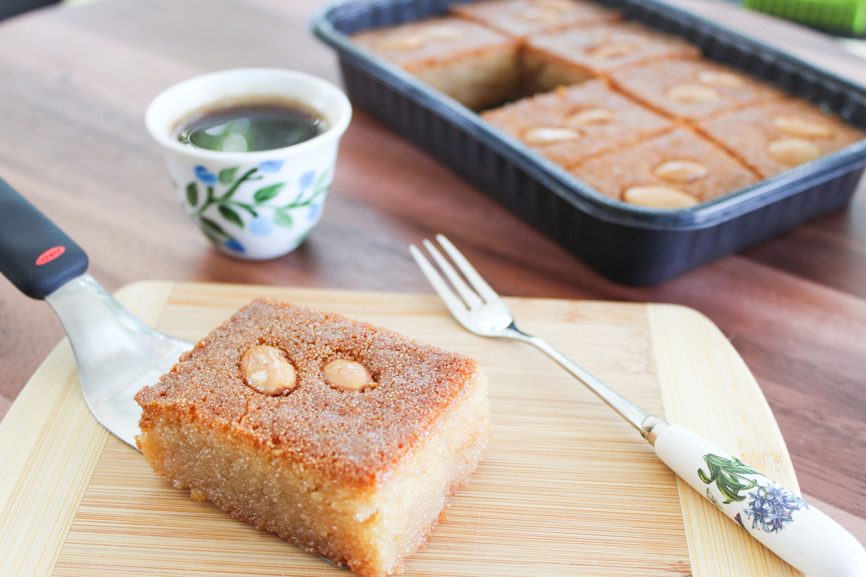 Nammoura Sweet Semolina Dense Cakes Hareesah Namoura Moist - Etsy