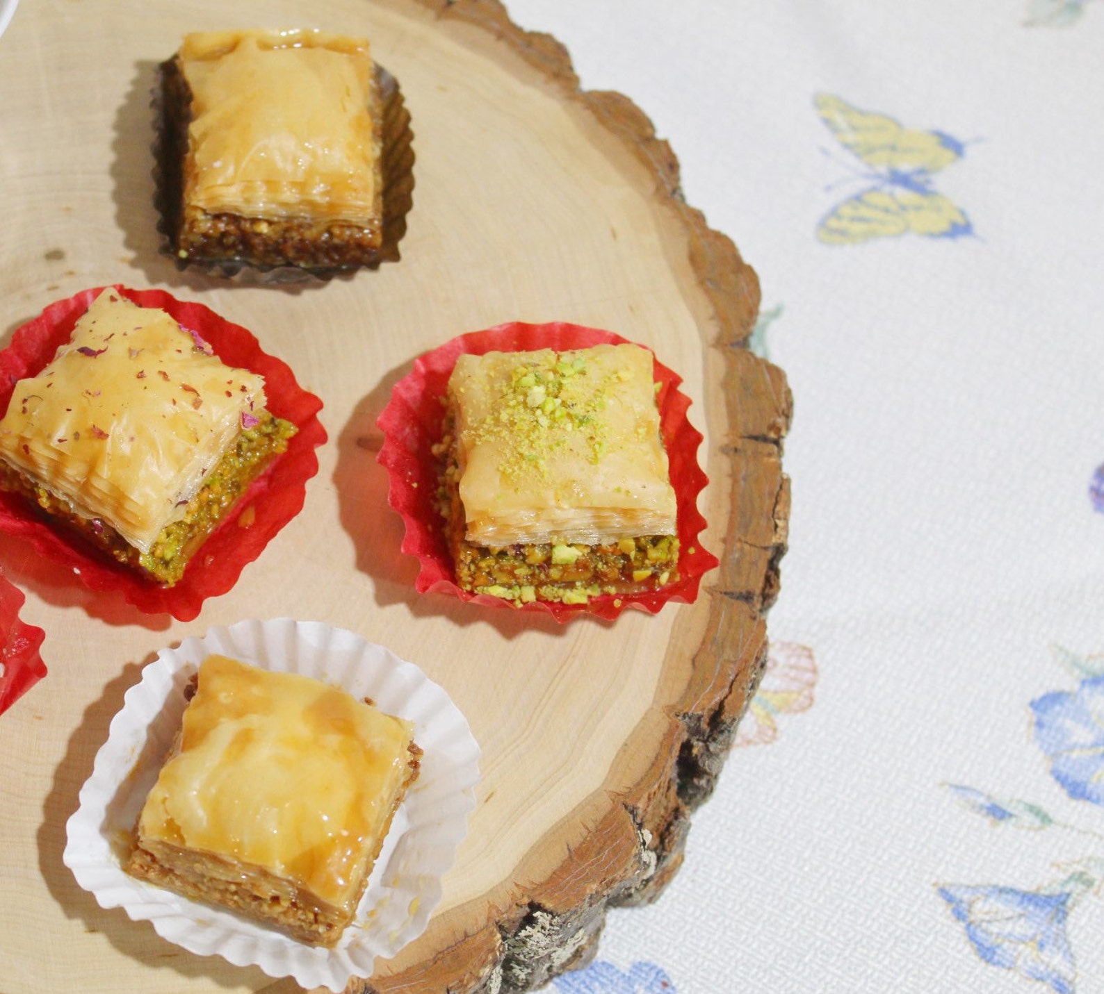 8 Piece Assorted Baklava Package, Sampler Baklava Package, Mixed ...