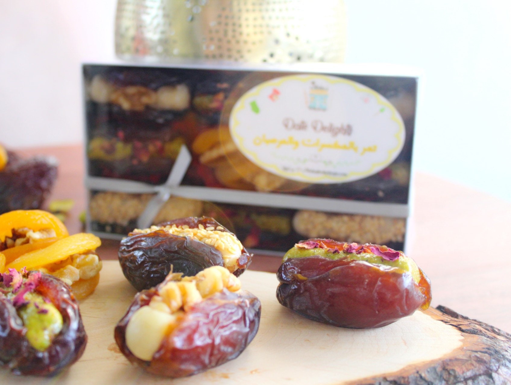 Medjool Stuffed Gourmet Dates Pistachio Dates Almond Dates | Etsy