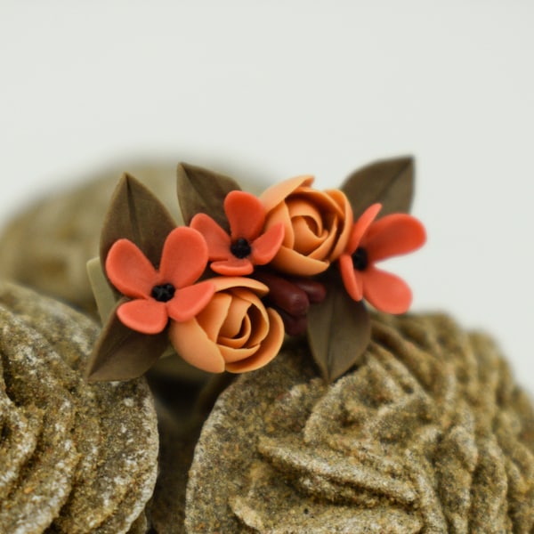Polymer Clay Flowers - Etsy